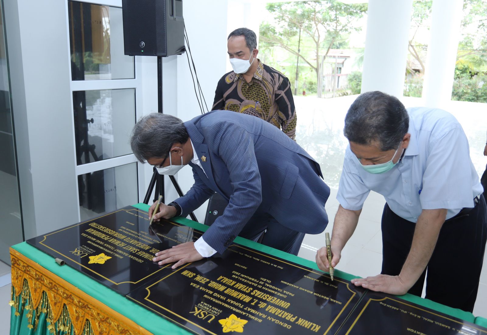 USK Resmikan 8 Gedung Baru - Universitas Syiah Kuala